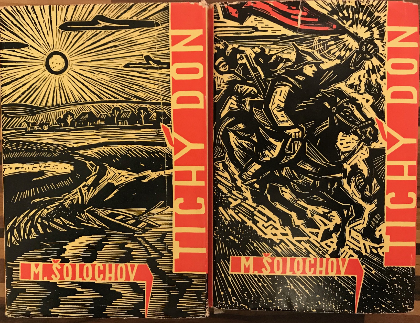 Tichý Don. Cc. Román v štyroch knihách. 2 zv. (komplet) - Beletria ...